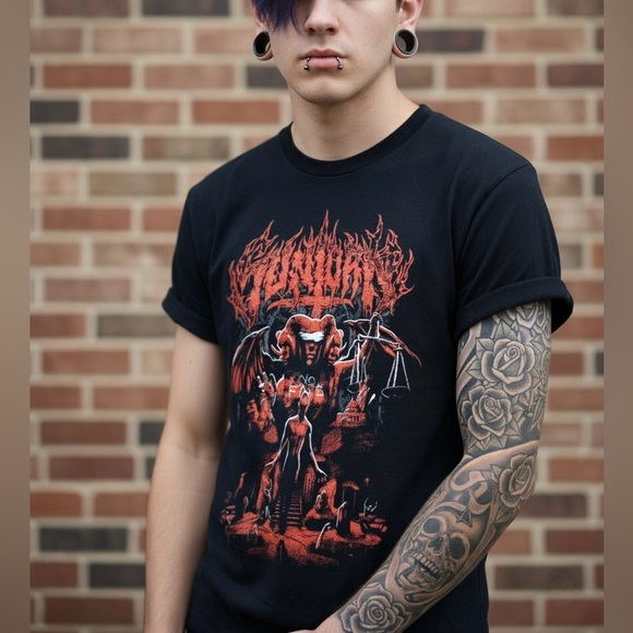 Gildan | Shirts | Rare Official Suntorn No Fate Deathcore Metal Merch ...